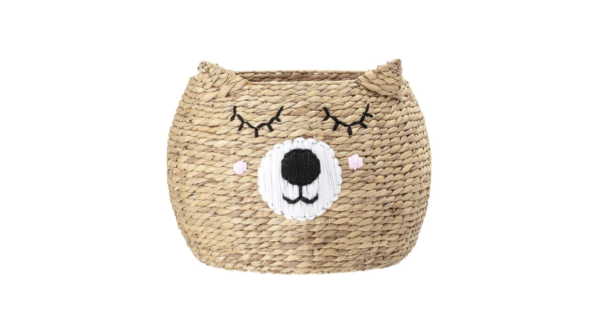 Detský úložný kôš Sleepy Bear | Elarte